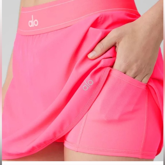 ALO Yoga | Skirts | Alo Yoga Match Point Tennis Skirt | Poshmark